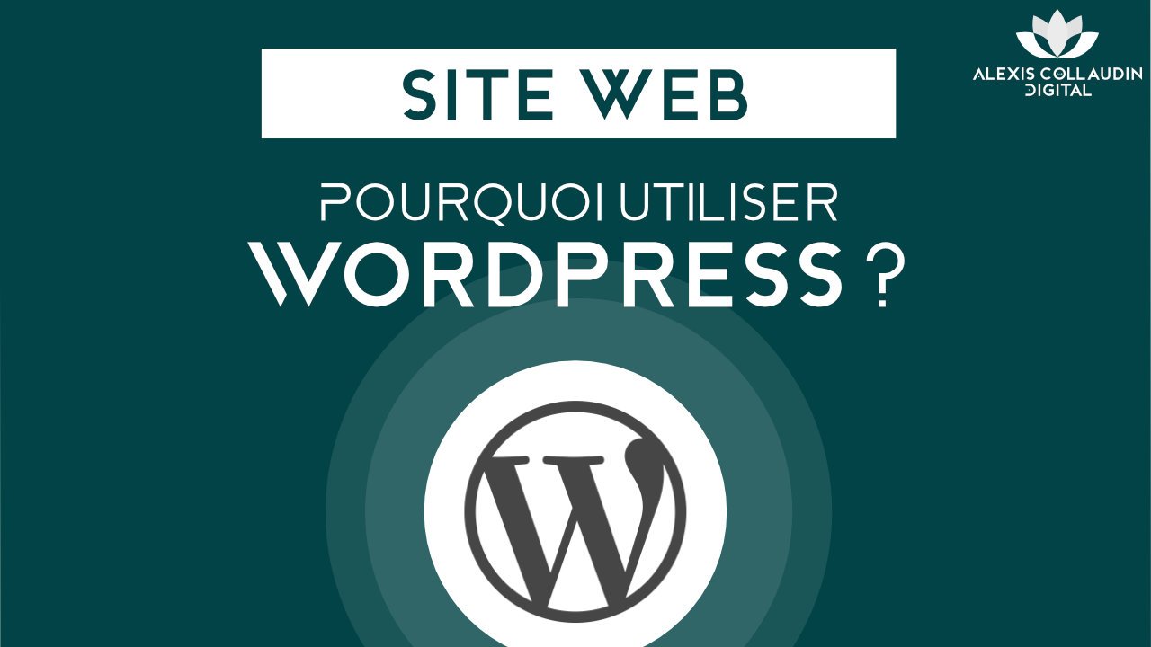 Pourquoi utiliser Wordpress ? - Alexis Collaudin